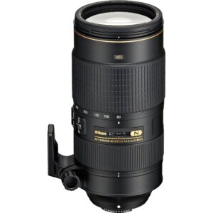 nikon af-s fx nikkor 80-400mm f.4.5-5.6g ed vibration reduction zoom lens with auto focus for nikon dslr cameras