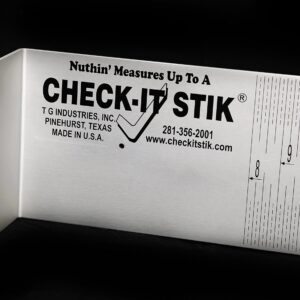 Check-It Stik 30 1/2'' X 6" Red Fish Pro Series