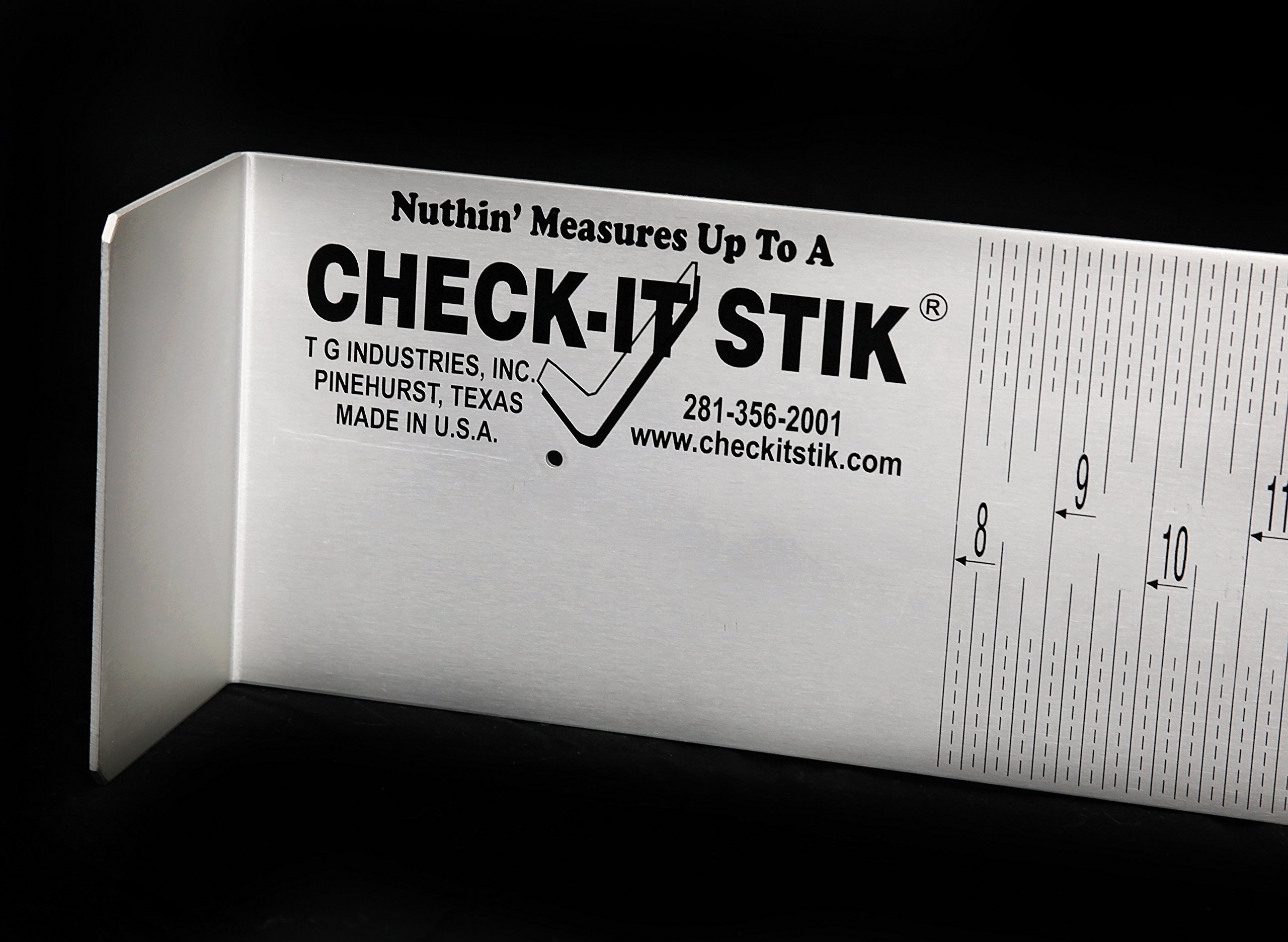 Check-It Stik 30 1/2'' X 6" Red Fish Pro Series