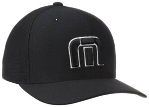 travis mathew men's b-bahamas cap, black, large/x-large