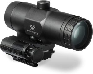 vortex optics vmx-3t 3x red dot sight magnifier with built-in flip mount