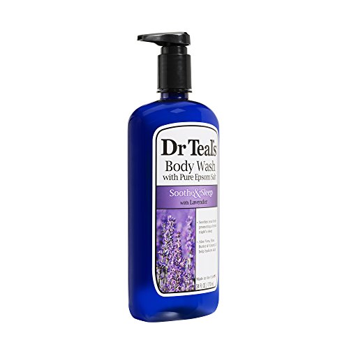 Dr Teal's Pure Epsom Salt Body Wash Soother & Moisturize With Lavender 24 Ounce