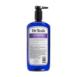 Dr Teal's Pure Epsom Salt Body Wash Soother & Moisturize With Lavender 24 Ounce