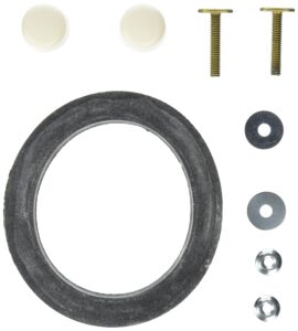 dometic 385311653 mounting hardware and seal for 300 series toilet - bone