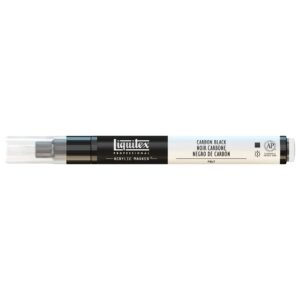 liquitex professional fine paint marker, 8mm, carbon black