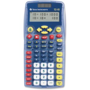 texas instruments® ti-15 explorer elementary calculator