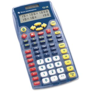 Texas Instruments® TI-15 Explorer Elementary Calculator