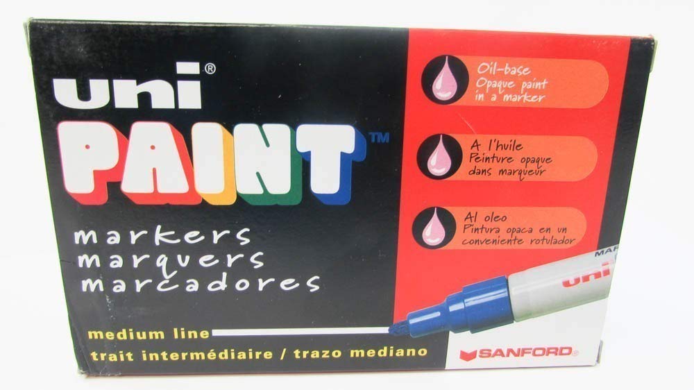 Sanford uni-Paint 63607 uni-Paint Marker Medium Point Orange