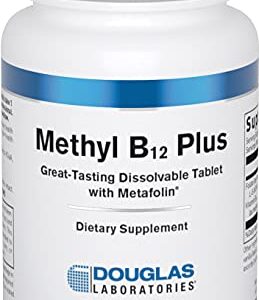 Douglas Laboratories Methyl B12 Plus | Supports Metabolism, Energy, Blood Cell Production, Nervous System, and Hormones* | 90 Lozenges