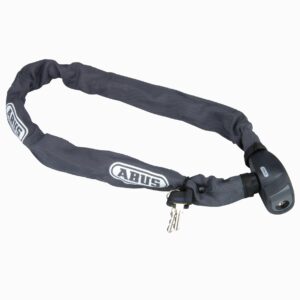 abus 61917 bicycle chain lock shadow grey