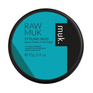 Muk Haircare Raw muk Firm Hold Styling Mud, High Gloss Mud - 3.4oz