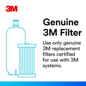 3M Water Filtration Replacement Cartridge HF65-S for Ice Series ICE165-S and ICE265-S, 5613409