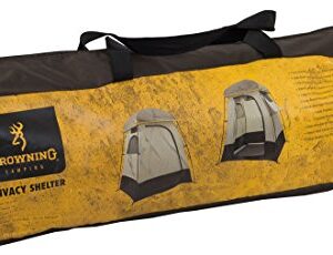 Browning Camping Privacy Shelter - Khaki/Coal