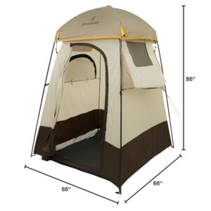 Browning Camping Privacy Shelter - Khaki/Coal