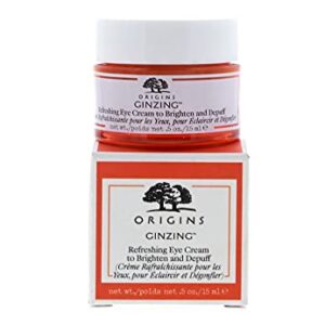 GinZing Refreshing Eye Cream to Brighten and Depuff by Origins for Unisex - 0.5 oz Eye Cream