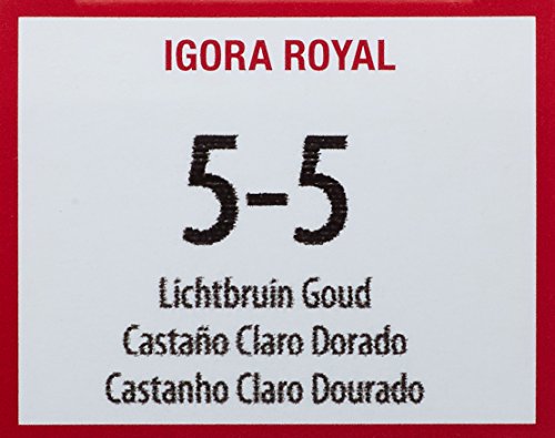 Schwarzkopf IGORA ROYAL 5-5 Light Brown Gold 60ml