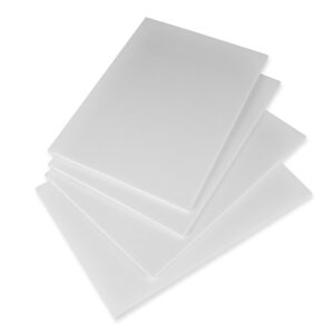 cathedral products white 5mm foamboard - a2 size (420 x 594mm) - pack of 20