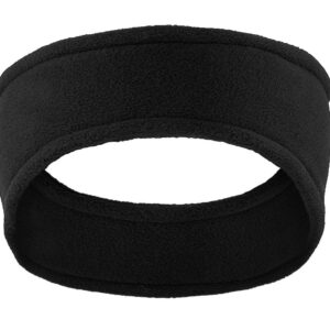 TOP HEADWEAR Mens/Womens Soft Stretch Fleece Headband Ear Warmer, Black