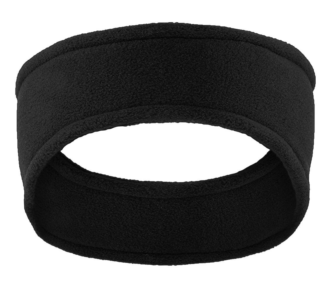 TOP HEADWEAR Mens/Womens Soft Stretch Fleece Headband Ear Warmer, Black