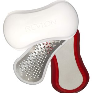 Revlon Pedicure Kit, PediExpert Foot File, Callus Remover & Nail Clipper, Nail Care Tools, Easy to Use, Stainless Steel, 3 Piece Set