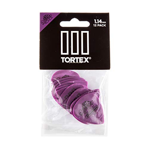 Dunlop 462P1.14 Tortex® TIII, Purple, 1.14mm, 12/Player's Pack