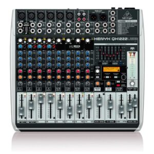 behringer xenyx qx1222usb mixer with usb and effects