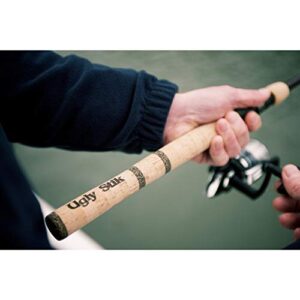 Ugly Stik 7’ Elite Spinning Rod, Two Piece Spinning Rod, 6-14lb Line Rating, Medium Rod Power, Fast Action, 1/4-5/8 oz. Lure Rating