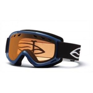 smith optics cascade goggles, navy, gold lite