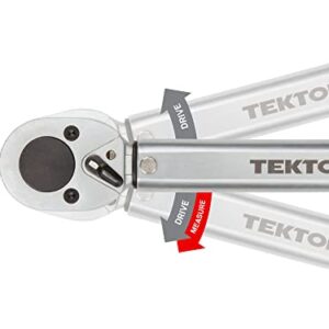 TEKTON 1/2 Inch Drive Micrometer Torque Wrench (10-150 ft.-lb.) | 24335