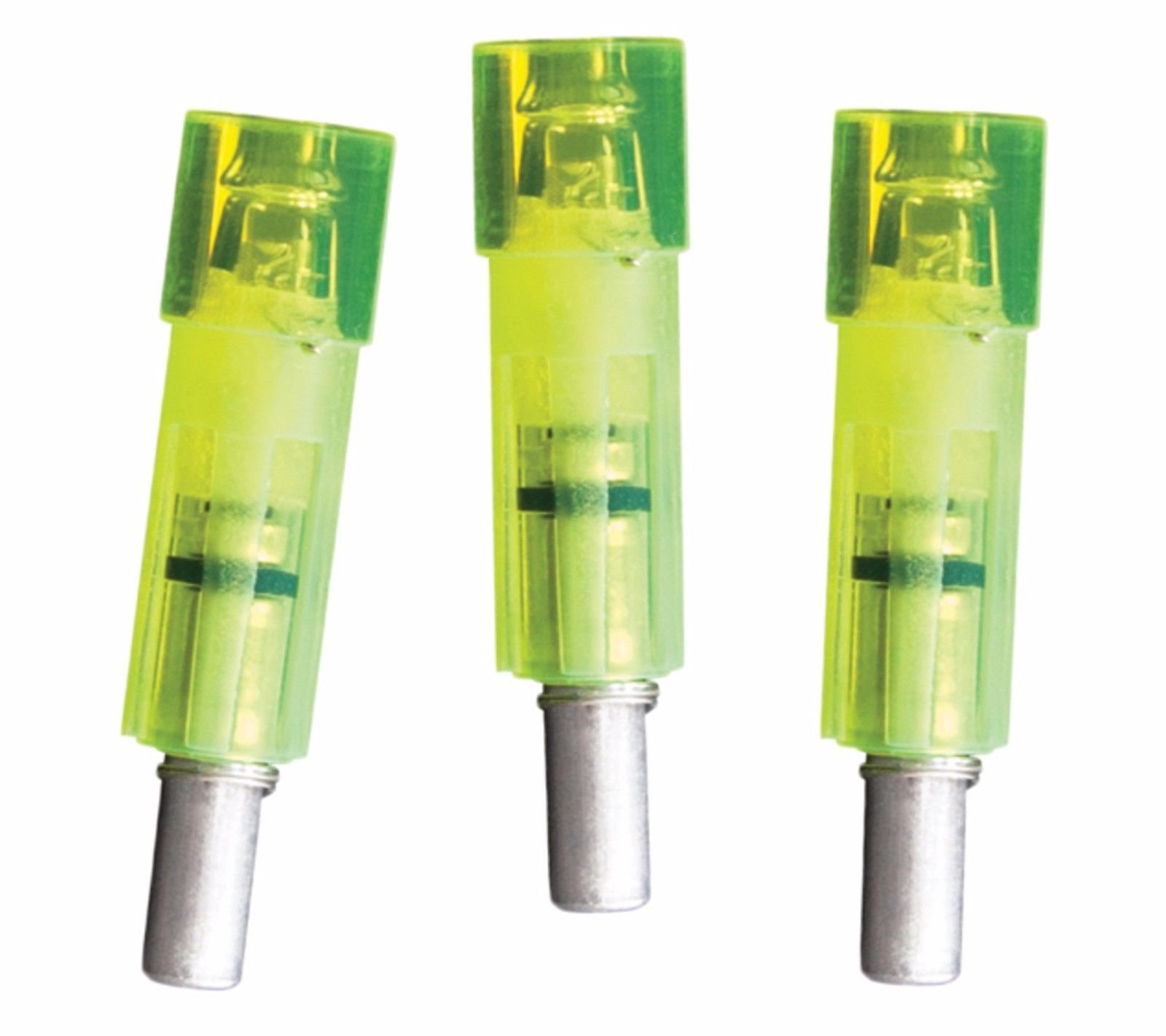 Lumenok Easton Carbon Flat Bolt End (3-Pack), Green