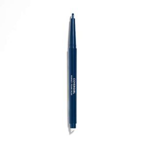 covergirl perfect point plus eyeliner pencil, midnight blue, long-lasting, versatile navy eyeliner, soft smudging tip, no sharpening needed, pack of 1