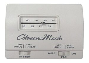 coleman rv camper mach manual thermostat