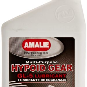 Amalie (73156-56) API GL-5 Certified 85W-140 Hypoid Multi-Performance Gear Oil - 1 Quart