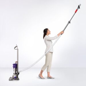 Dyson DC50 Animal Compact Upright Vacuum Cleaner, Iron/Purple - Corded