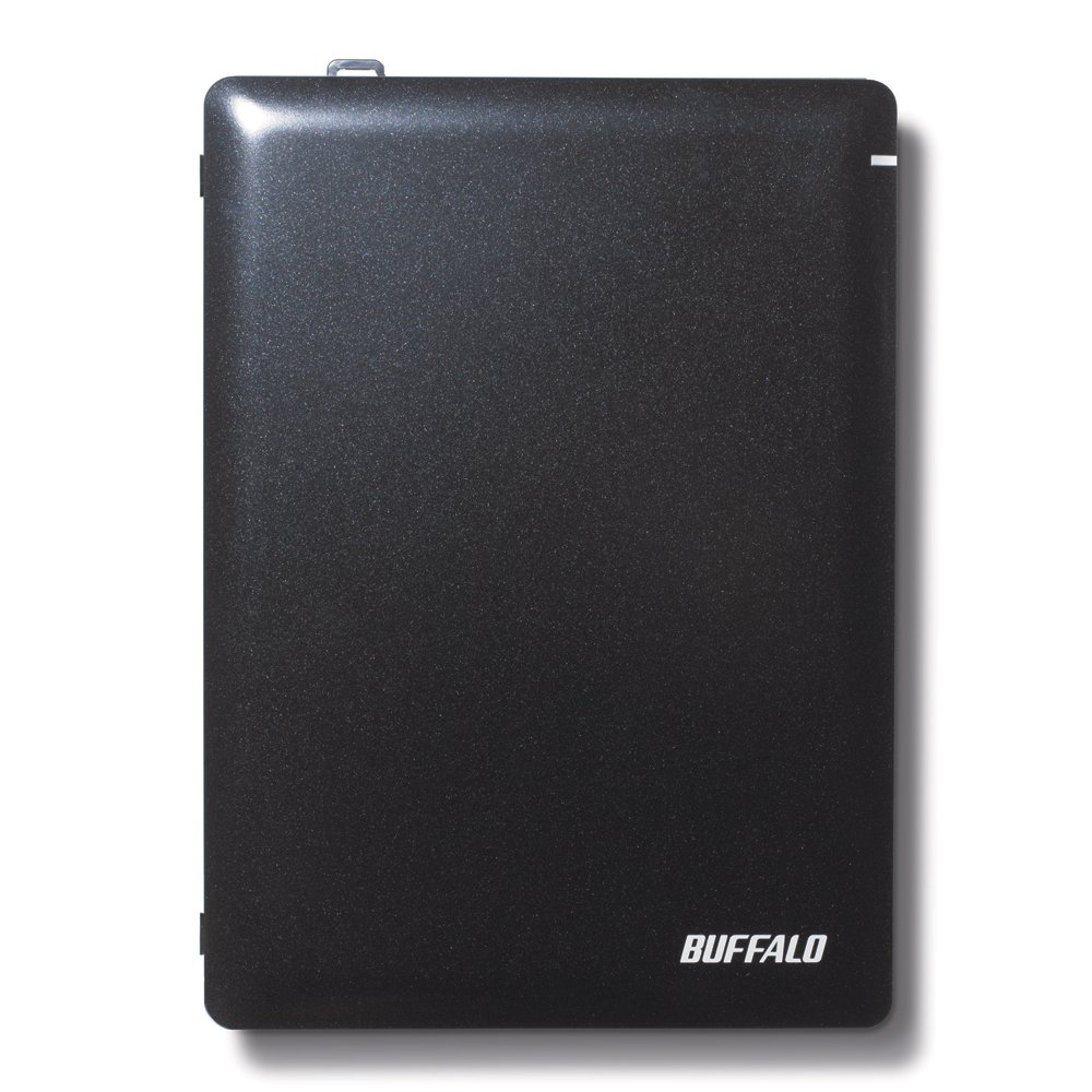 BUFFALO MediaStation Desktop 16x External Blu-ray Writer for PC with USB 3.0. TAA Compliant. Plays and Burns Blu-rays, DVDs, and CDs.