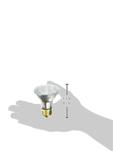 Westinghouse 3684900, 38 Watt 500 Lumen PAR20, 30° Beam 1000 Hour 120 Volt Halogen Light Bulb,Clear