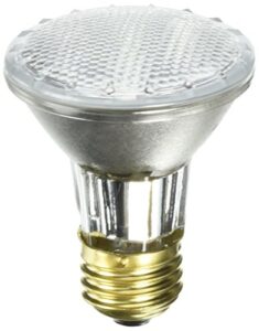 westinghouse 3684900, 38 watt 500 lumen par20, 30° beam 1000 hour 120 volt halogen light bulb,clear