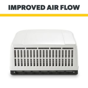 Dometic Brisk II - 15K BTU Single Zone Air Conditioner with Heat Pump | White | Quiet AC | Easy Install | Ideal for Campers, Vans, RV or Trailers | Lightweight