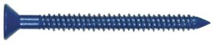 the hillman group 375310 flat head phillips tapper concrete screw anchor, 1/4 x 2-3/4-inch, 100-pack