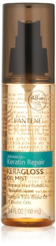 Pantene Pro-V Expert Collection Advanced+ Keratin Repair Keragloss Oil Mist, 3.4 Fluid Ounce