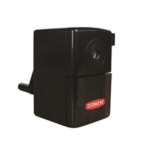 derwent super point mini manual pencil sharpener (2302000), black