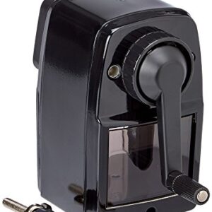 Derwent Super Point Manual Helical Pencil Sharpener (2302001) , Black , 1 Count (Pack of 1)