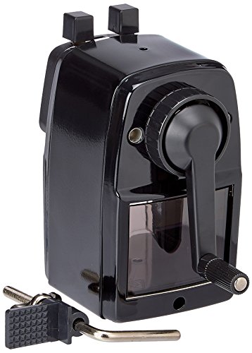 Derwent Super Point Manual Helical Pencil Sharpener (2302001) , Black , 1 Count (Pack of 1)