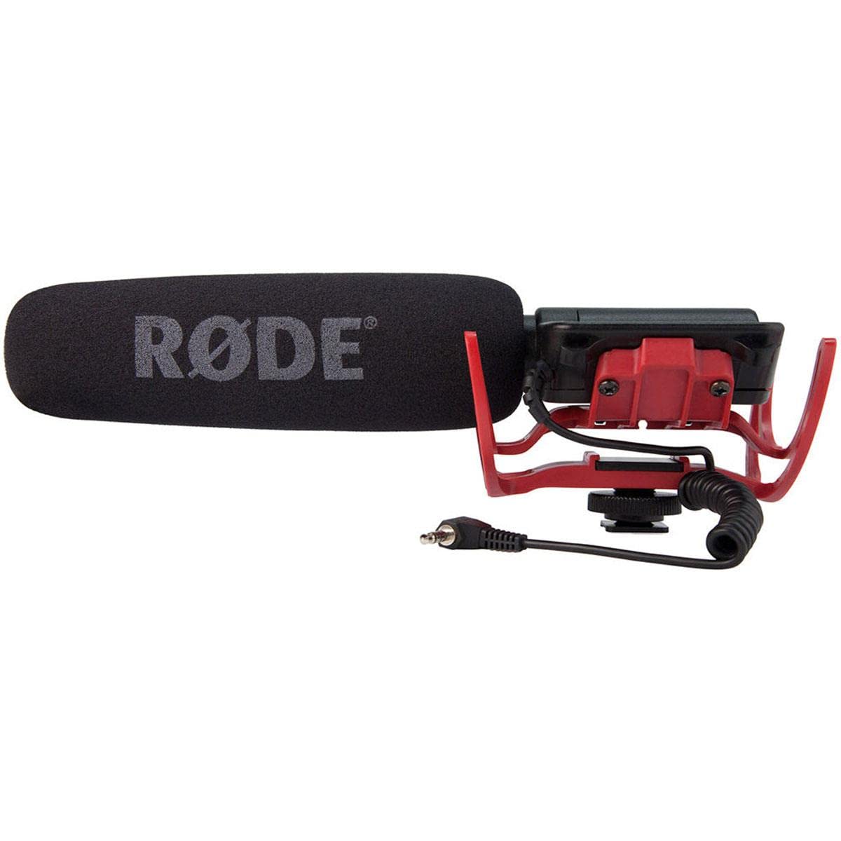 Rode VideoMic Camera-Mount Shotgun Microphone with Rycote Lyre Shock Mounting, Black