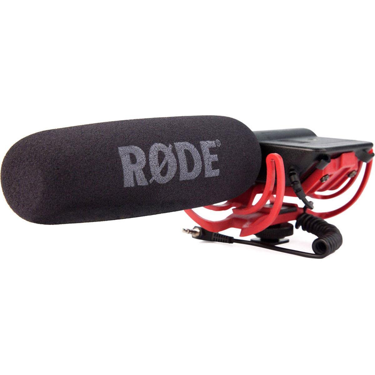 Rode VideoMic Camera-Mount Shotgun Microphone with Rycote Lyre Shock Mounting, Black