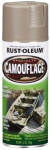 rust-oleum specialty ultra flat khaki camouflage spray paint 12 oz.