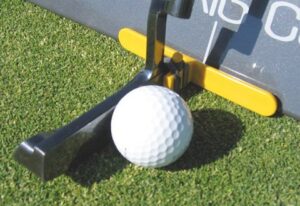 eyeline golf putter guide training aid - our training aid improves your alignment, putter path & start line with ideal speed