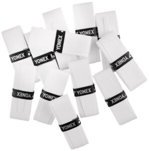 yonex super grap (12-pack) tennis overgrip (white)