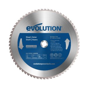 evolution power tools 15bladest steel cutting saw blade, 15-inch x 70-tooth , blue