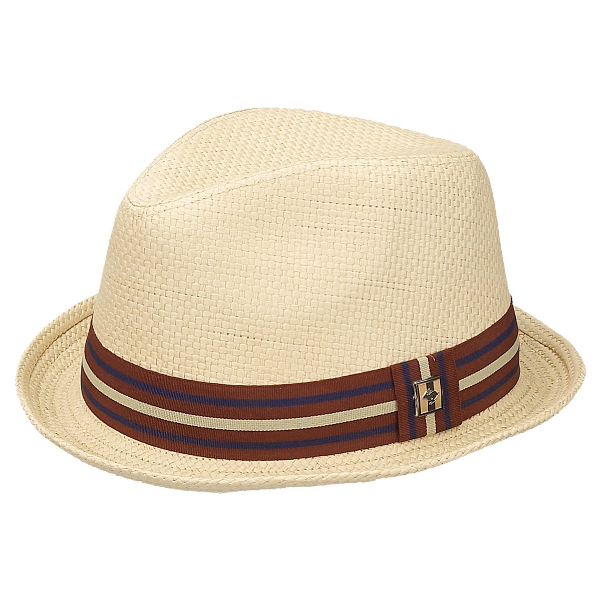 Peter Grimm Men's Standard Depp Natural Straw Fedora, Small-Medium